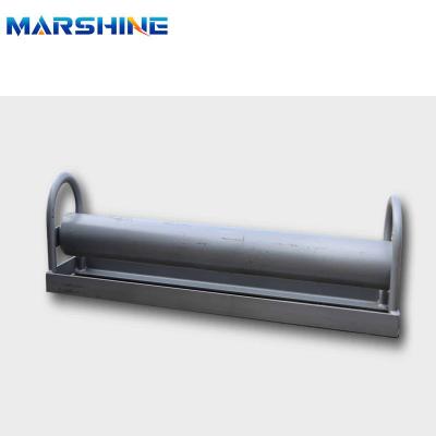China Straight Heavy Duty Cable Rollers Draw Off Tray Pulling With One Length Roller for sale