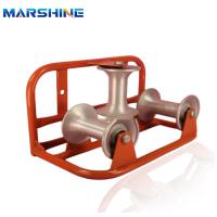 China Customized  Triple Drum Corner Cable Roller For Electrical Power Stringing Tools for sale