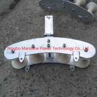 China Multiple Wheel Electrical Wire Wheel Cable Roller With Nylon Pulley Roller for sale