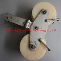 China Multiple Wheel Electrical Wire Wheel Cable Roller With Nylon Pulley Roller for sale