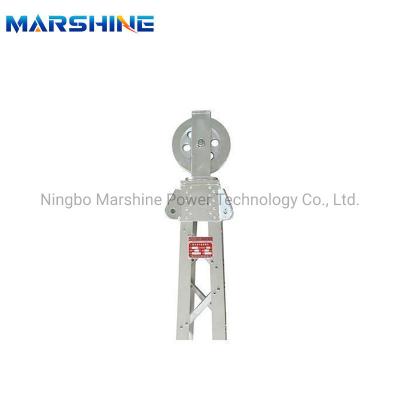 China Aluminum Alloy Lattice Gin Pole Hardware For Tower Erection for sale