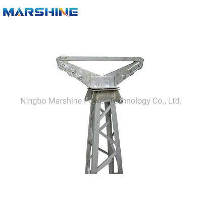 China Galvanized Power Tower Erection Concrete Electric Post Gin Pole for sale