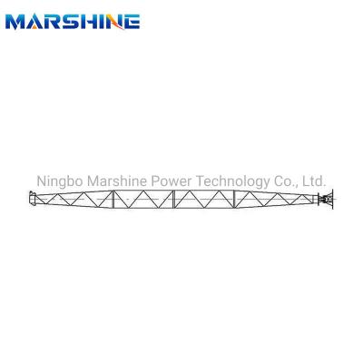 Cina Alumini alloy reticolato singolo palo gin per l'erezione di linee di trasmissione torre di costruzione in vendita
