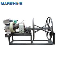 China Power Construction Diesel Gasoline Engine Big Drum Mobile Traction Cable Pulling Winch for sale