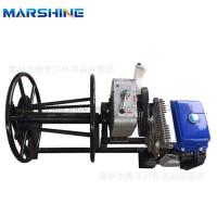 China Power Construction Diesel Gasoline Engine Big Drum Mobile Traction Cable Pulling Winch for sale