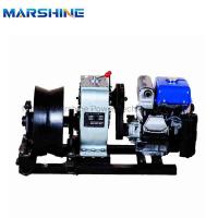 China Professional And Diesel Engine Powered Cable Pulling Winch Machine for sale