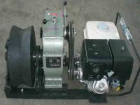 China Professional And Diesel Engine Powered Cable Pulling Winch Machine for sale