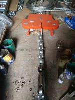China 100-110kn Three Bundles Conductor Cable Pulling Balancing Running Head Board Customized for sale