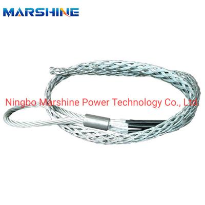 China Male 2 Pins Temporary Joints Connector Wire Mesh Socks with Aluminum Terminals for sale