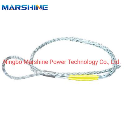 China Male 2 Pins Temporary Joints Connector Wire Mesh Socks with Aluminum Terminals for sale