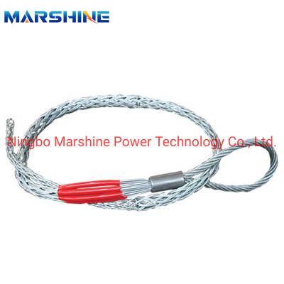 China Male 2 Pins Temporary Joints Connector Wire Mesh Socks with Aluminum Terminals for sale