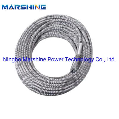China Hot DIP gegalvaniseerd staaldraad touw voor opgehangen hefplatform Te koop