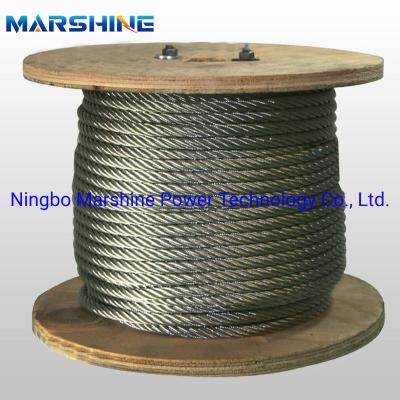 China Hot DIP gegalvaniseerd staaldraad touw voor opgehangen hefplatform Te koop