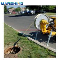China Antimagnetic Max Rope Speed 200 FT/Mint Side Winder Fiber Optic Puller for sale