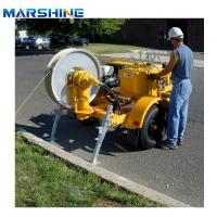 China Antimagnetic Max Rope Speed 200 FT/Mint Side Winder Fiber Optic Puller for sale