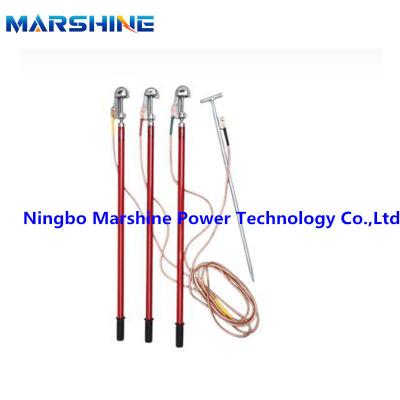 Cina 10KV High Voltage Earthing Safety Kits for Substation Work Ground Earth Wire Set in vendita