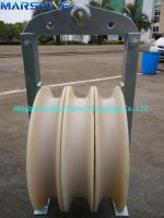 China Construction Works Large Diameter Stringing Power Block With Anti-Static Feature for sale