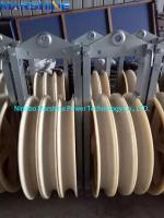 China Construction Works Large Diameter Stringing Power Block With Anti-Static Feature for sale