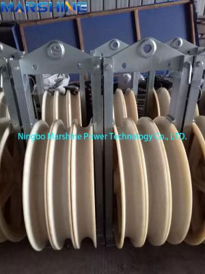 China 1160mm Large Diameter Wheels Power Pulley Cable Stringing Block para equipamentos de transportador à venda
