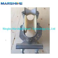 China Galvanised Crossarm Mounted Skyward Three Purpose Stringing Cable Pulling Pulley Block for sale