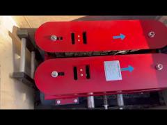 Máquina automática de puxar cabos de energia elétrica