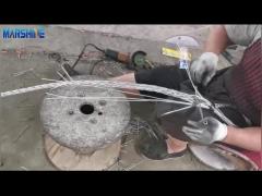 Construção de cordas de arame de aço galvanizado 50mm-125mm