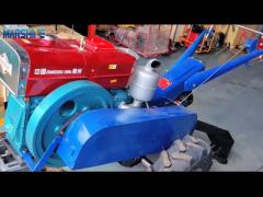 Design de guincho de tractor de quatro marchas com tambor duplo com elevador de motor a diesel
