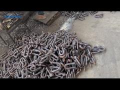 Cabos aéreos de aço inoxidável D Chain Heavy Duty 5mm