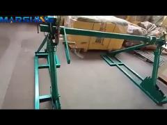5 ton mechanische jack kabel trommel stand lift voor kabel gereedschappen