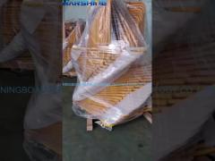 패키지 총 무게 50,000kg 스테인리스 스틸로 만든 중량 용접 수송 튜브