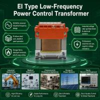 China EI76 Low Frequency Single Phase Control Transformer Custom AC Power Converter for sale
