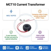 China MCT10 Miniature High Precision Current Transformer Stable Reliable Toroidal for sale