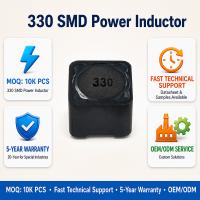 China Stable Shielded 330 SMD Power Inductor for Efficient DC-DC Power Converter for sale