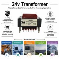 China EI60 Low Frequency Multi Tap Control Transformer Vertical PCB Mount for sale
