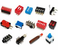 China 8 Position Piano Type DIP Switch Right Angle Through Hole SPST Red PCB Code Switch for sale