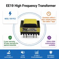 China Low Loss Compact EE19 High Frequency Transformer Stable Durable For LED Drivers for sale