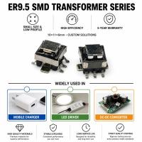 China Compact Size ER9.5 Flyback SMD Transformer High Frequency Transformer For Smart Grid for sale