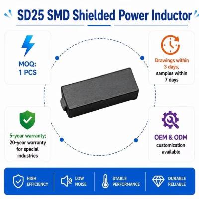 China Efficient EMI Filter SD25 Chip Ferrite Bead for Stable Signal Integrity Unit for sale
