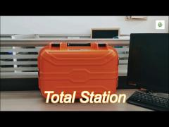 compact total station with high speed data transfer, easy to software, and enhanced field survey