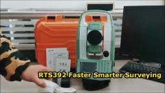 RTS392 Total Station Fast Precise Surveying Solution