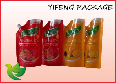 中国 上の開いた 500ml 水はカスタマイズされる印刷される口の袋を立てます 販売のため