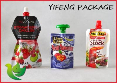 Cina Sacchetto impermeabile stampato abitudine con il becco per salsa al pomodoro liquida calda in vendita