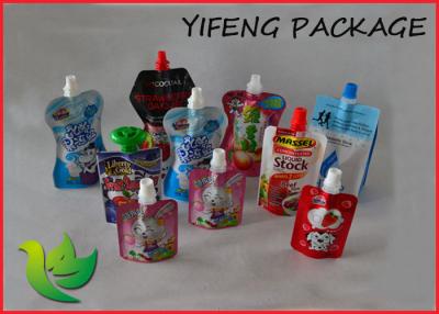 Cina SGS della borsa del becco della barriera stampato abitudine liquida della gelatina del succo dell'acqua approvato in vendita
