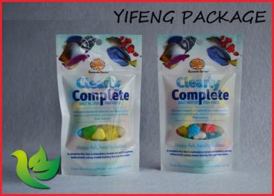 Cina Chiari di plastica anteriori stanno sui sacchetti per l'alimentazione che imballa, la stagnola Mateial del pesce in vendita