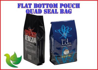 Cina Il sacchetto del fondo piatto della prova di olio risigilla la latta del legame per l'imballaggio del caffè in vendita