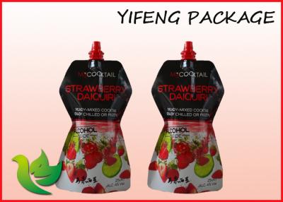 中国 食品等級の口の袋は 500ml ワインの包装のための定形をカスタマイズしました 販売のため