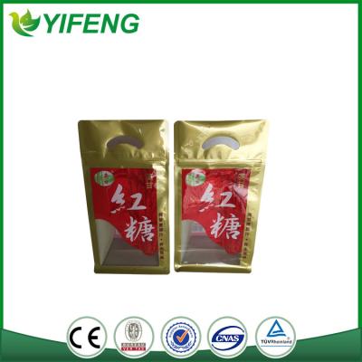 Cina sacchetto del fondo piatto della serratura dello zip della tasca 250g per l'imballaggio per alimenti asciutto in vendita