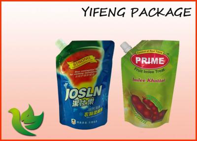 China O projeto personalizado levanta-se o malote do bico para o alimento líquido Packaing à venda