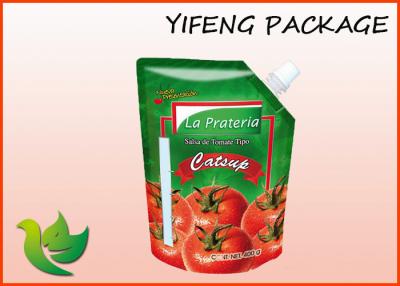 中国 アルミ ホイルは口マット/光沢の清涼飲料の Reclosable 袋が付いている袋を立てます 販売のため