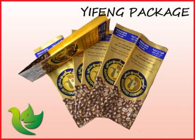 Cina Borsa di caffè stampata rinforzo laterale del di alluminio/borsa della stagnola per l'imballaggio del caffè in vendita